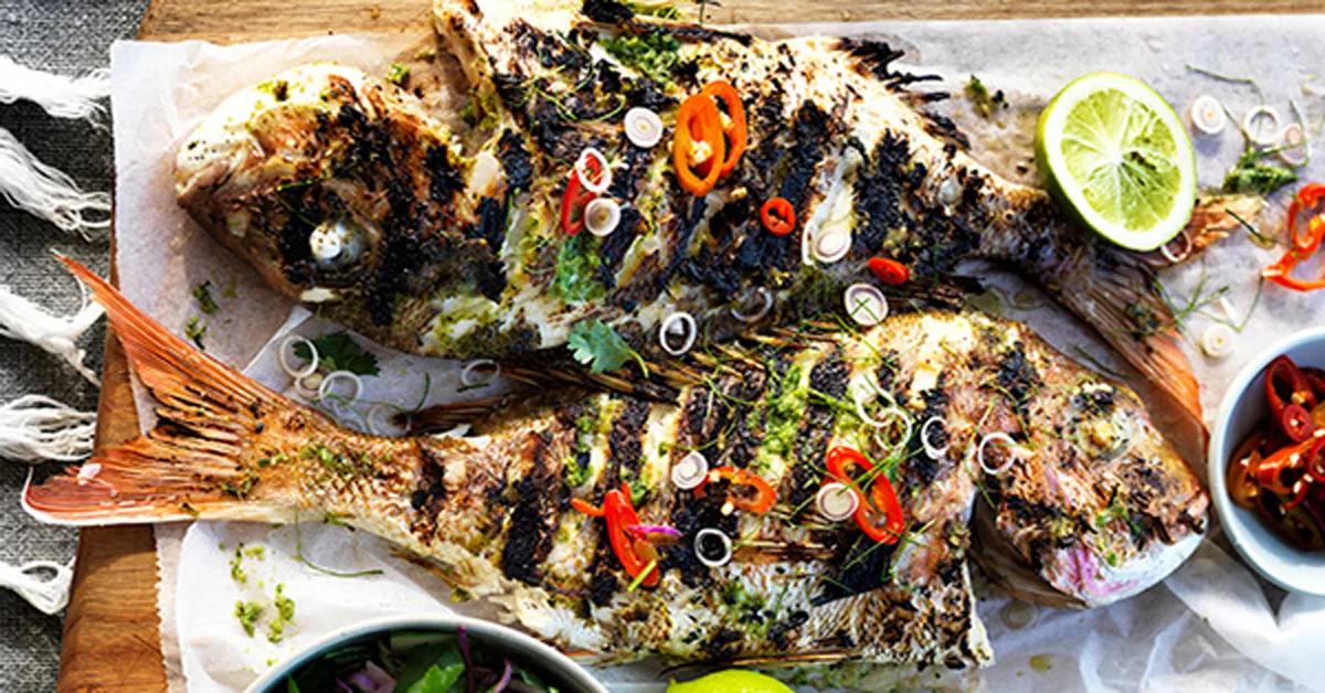 how to cook red emperor fish on bbq
