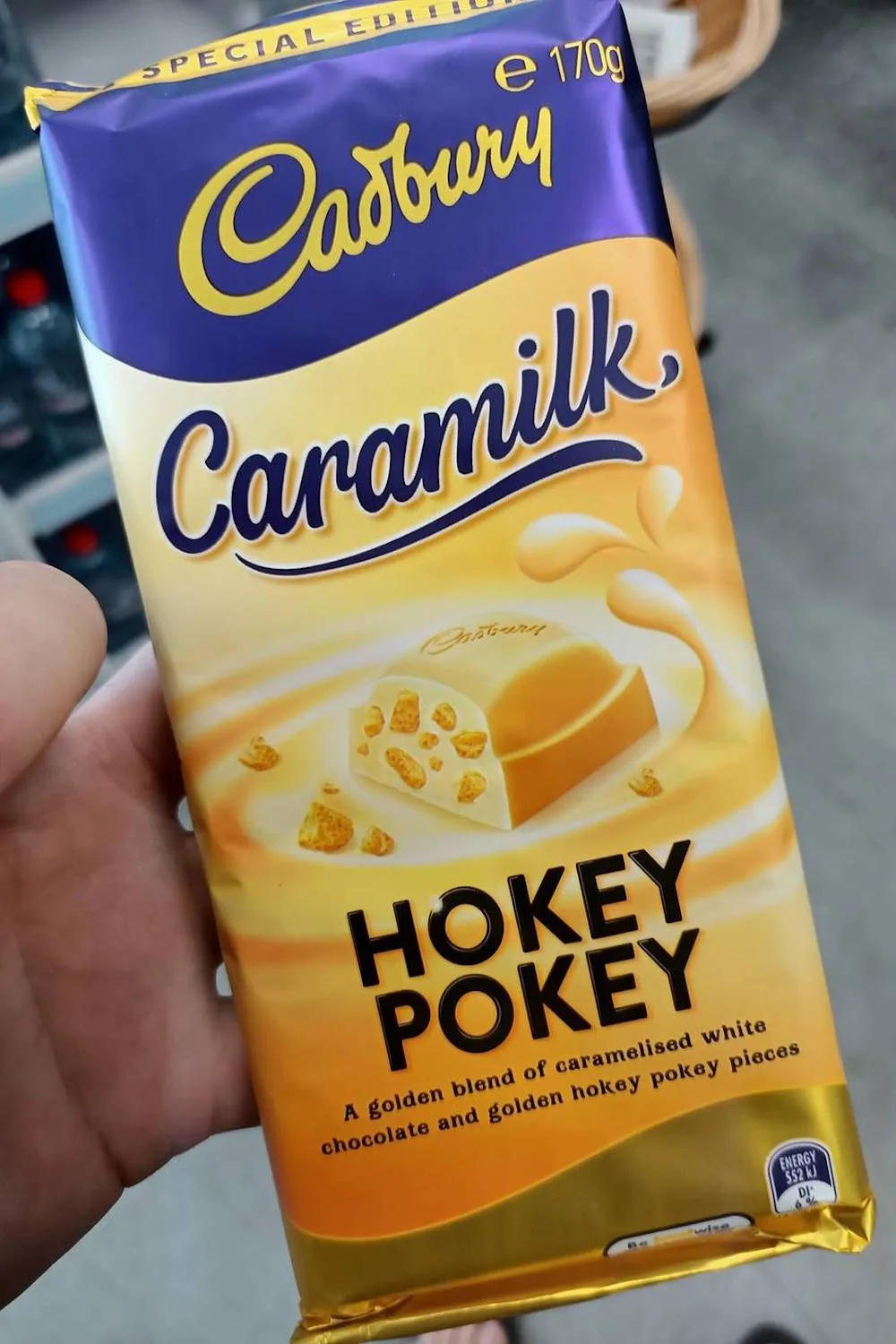 Caramilk hokey pokey store