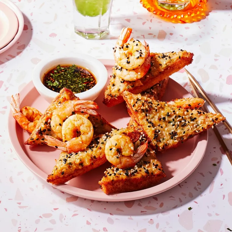 Prawn toast recipe | Gourmet Traveller