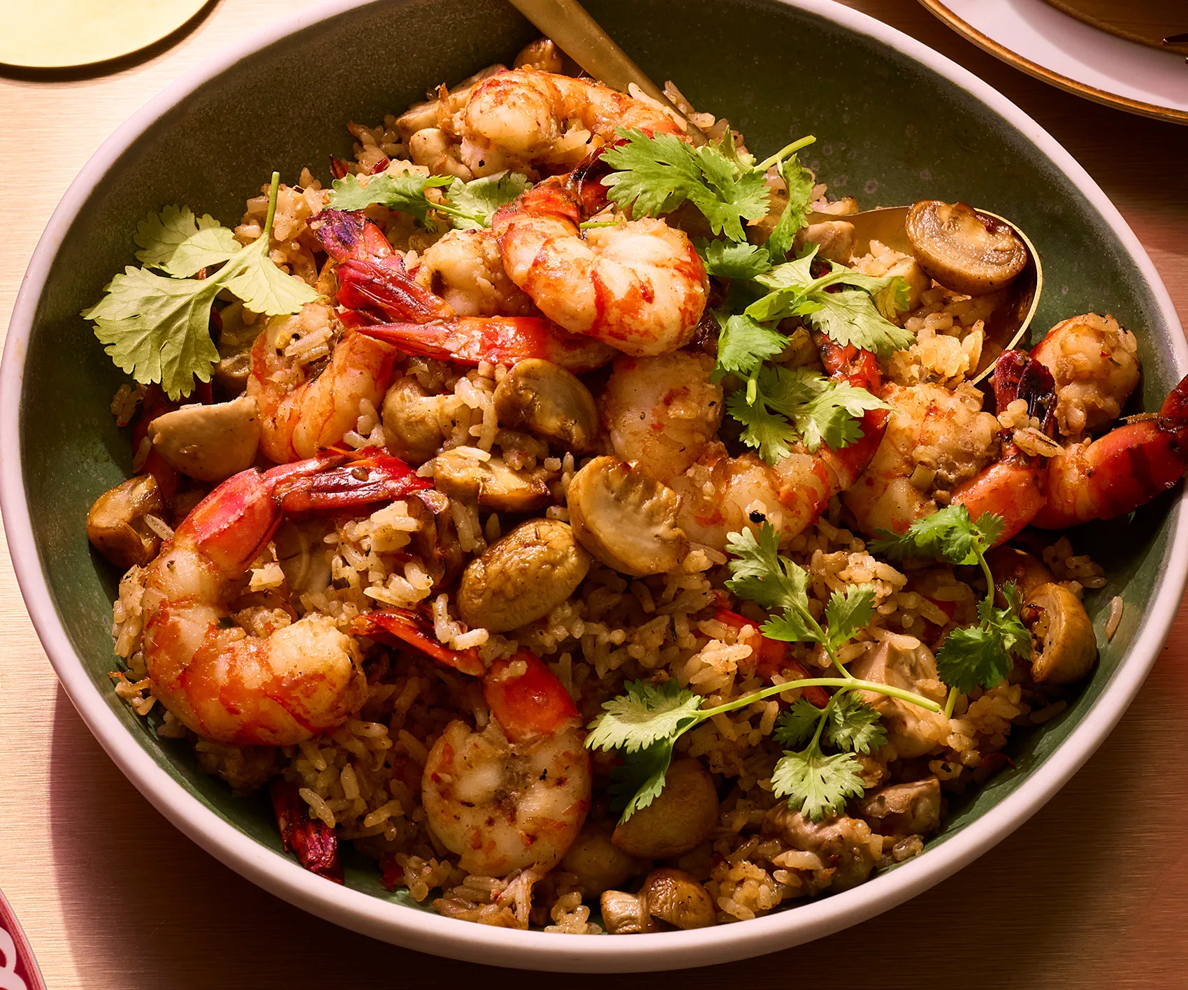 Thai Tide's tom yum fried rice with prawns recipe - Gourmet Traveller