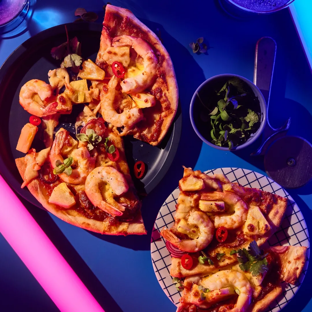 Junda Khoo's tom yum roti pizza recipe - Gourmet Traveller