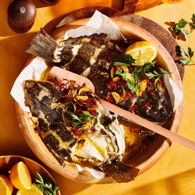 Neil Perry's anchovies and roast garlic on toast recipe - Gourmet Traveller