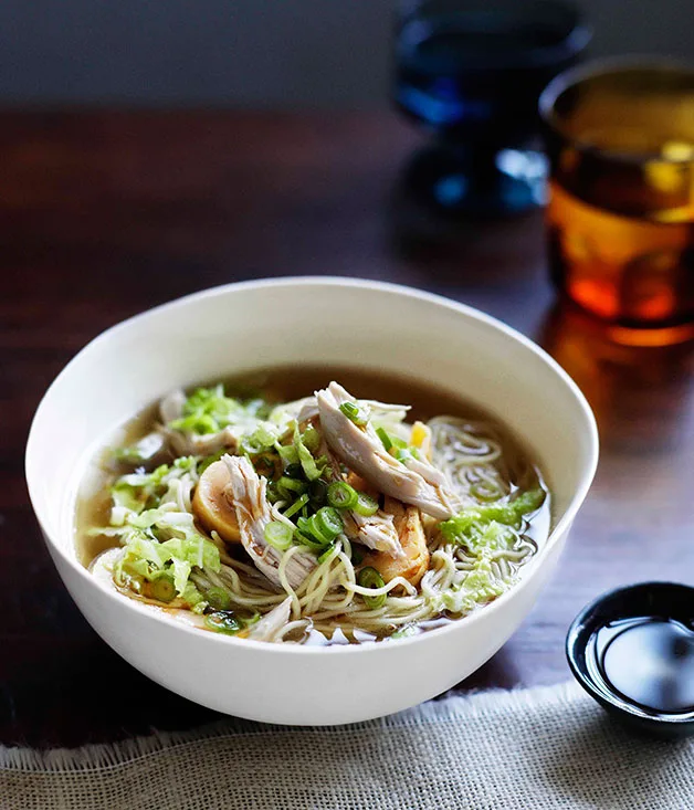 Brigitte Hafner's chicken noodle soup | Gourmet Traveller