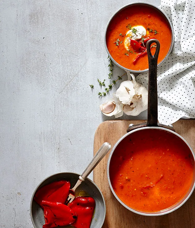 Quick meals with roast capsicum | Gourmet Traveller