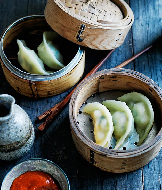 Jade prawn dumplings recipe | Gourmet Traveller