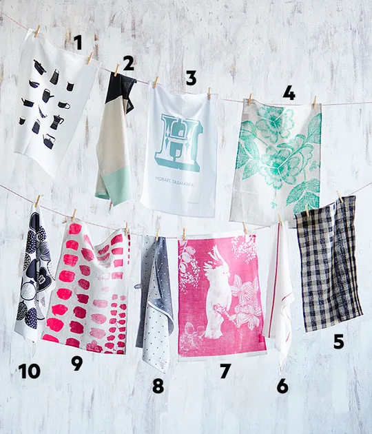 Gourmet Traveller's pick of best tea towels