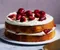 Pink Grapefruit Sponge Cake With Sesame Frosting