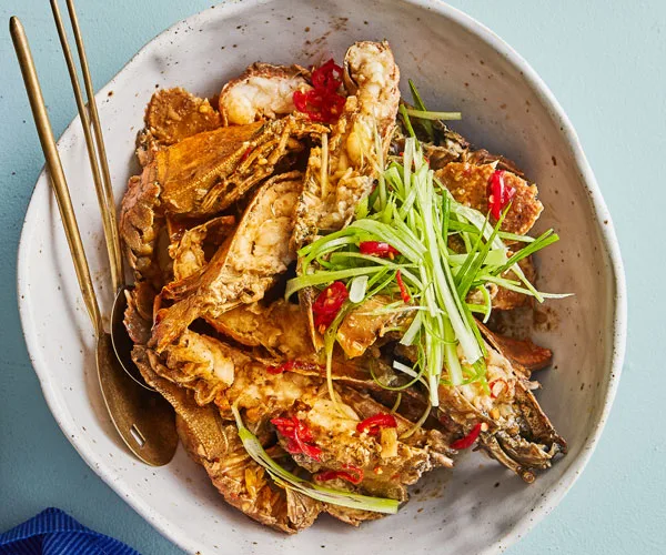 Bug Tails With Butter & Asian Flavours Recipe