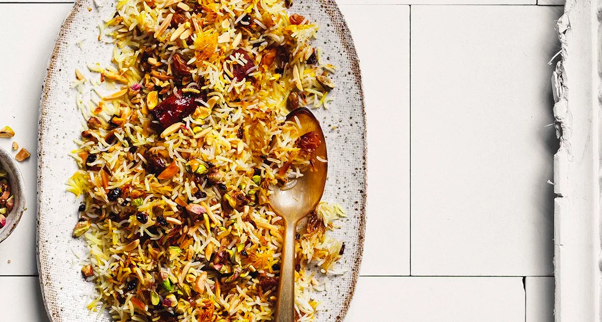 Jewelled rice recipe | Gourmet Traveller