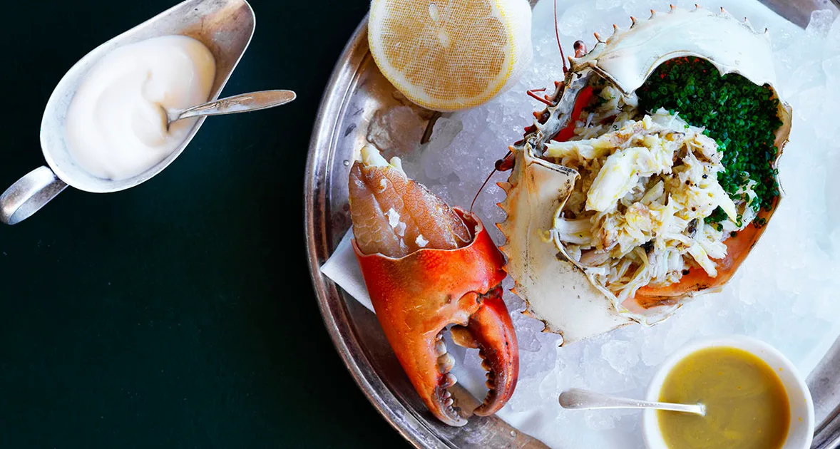 Dressed crab recipe | Gourmet Traveller