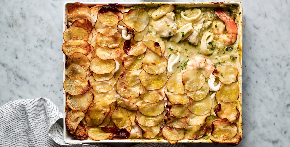 Seafood pie recipe with fennel | Gourmet Traveller