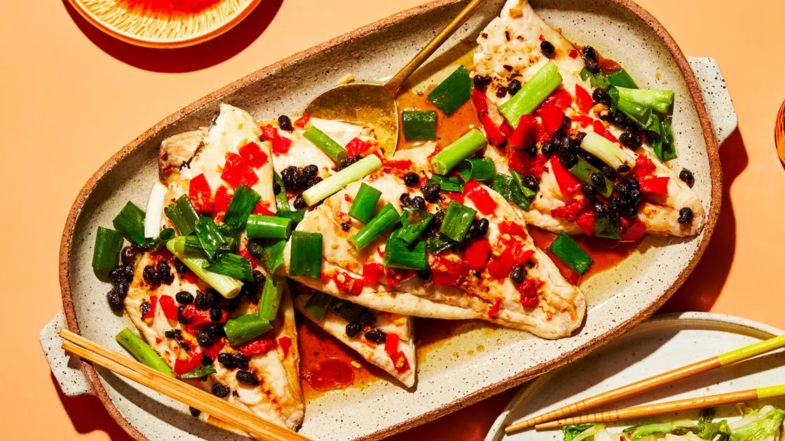 Hunan steamed fish recipe with salted chillies by Tony Tan | Gourmet ...