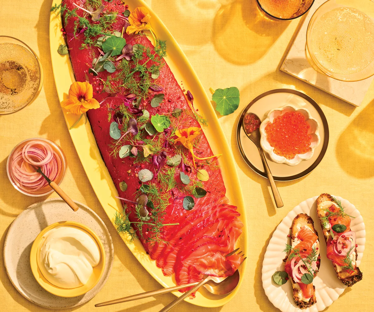 Salmon gravlax recipe, step by step | Gourmet Traveller