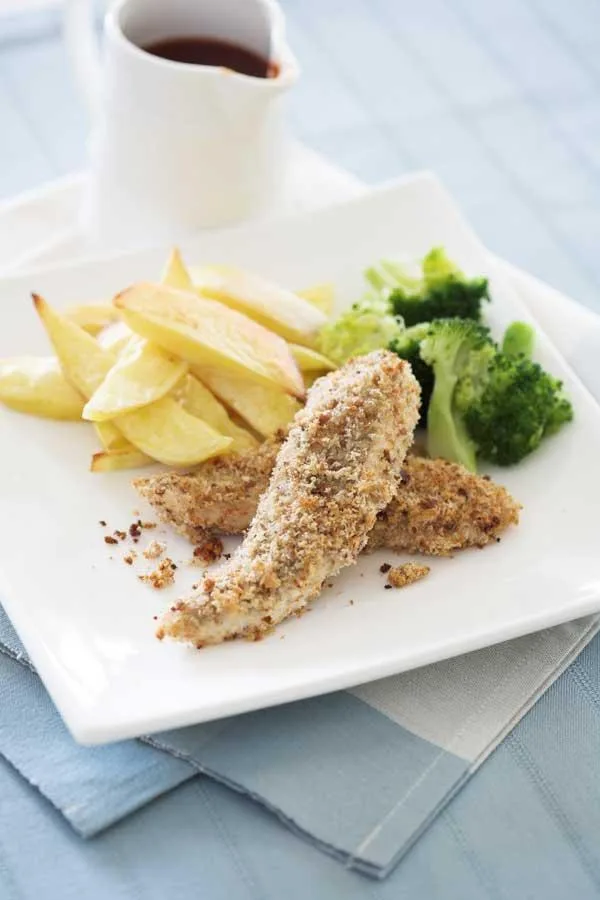 Fish Goujons and chips