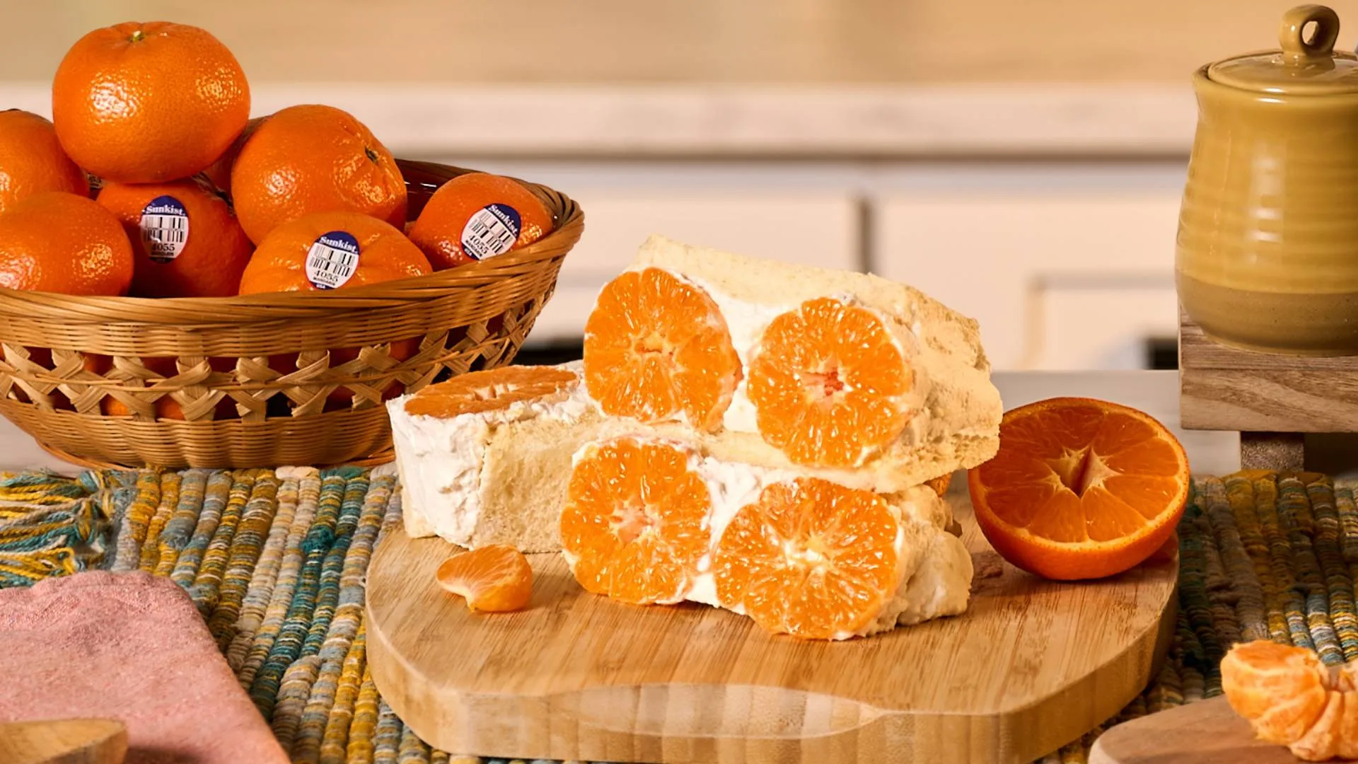 These sweet Sunkist® Mandarin Cream Sandwiches are your family's new ...