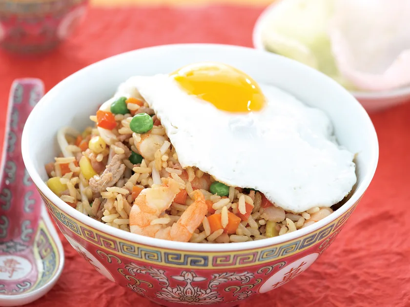 Hearty combination fried rice recipe