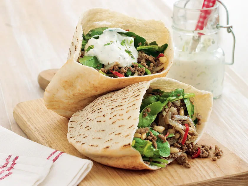 Lamb pitta pockets