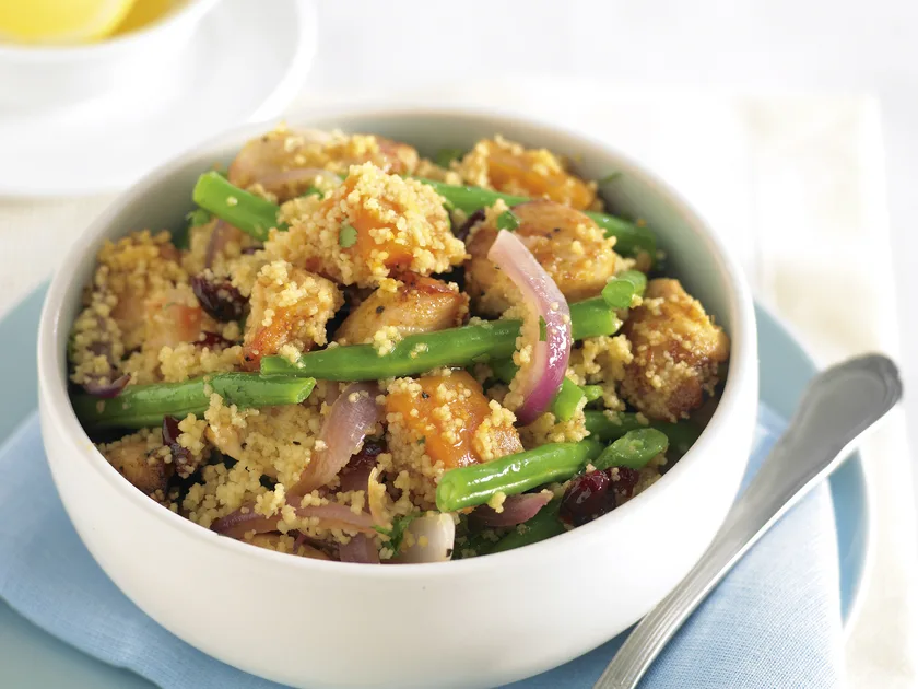Moroccan turkey couscous