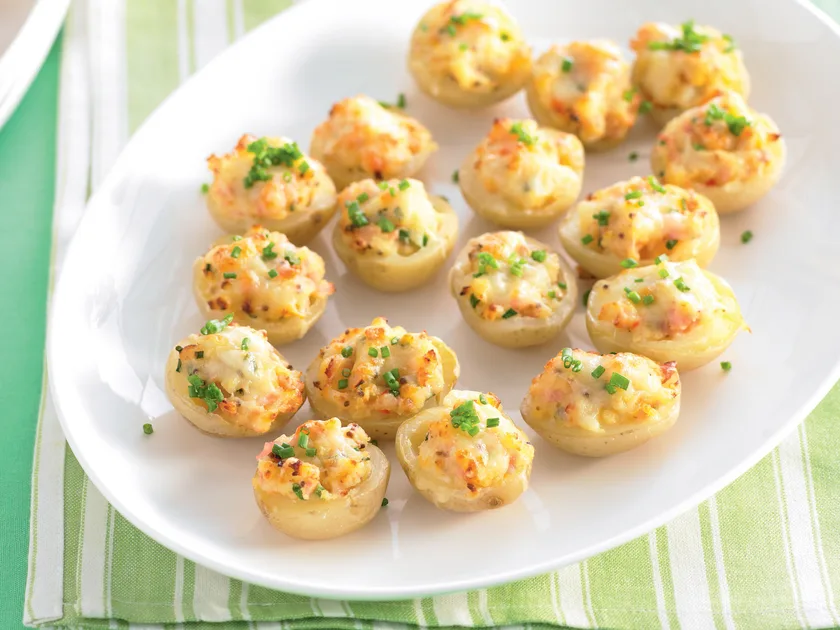 Stuffed baby potatoes