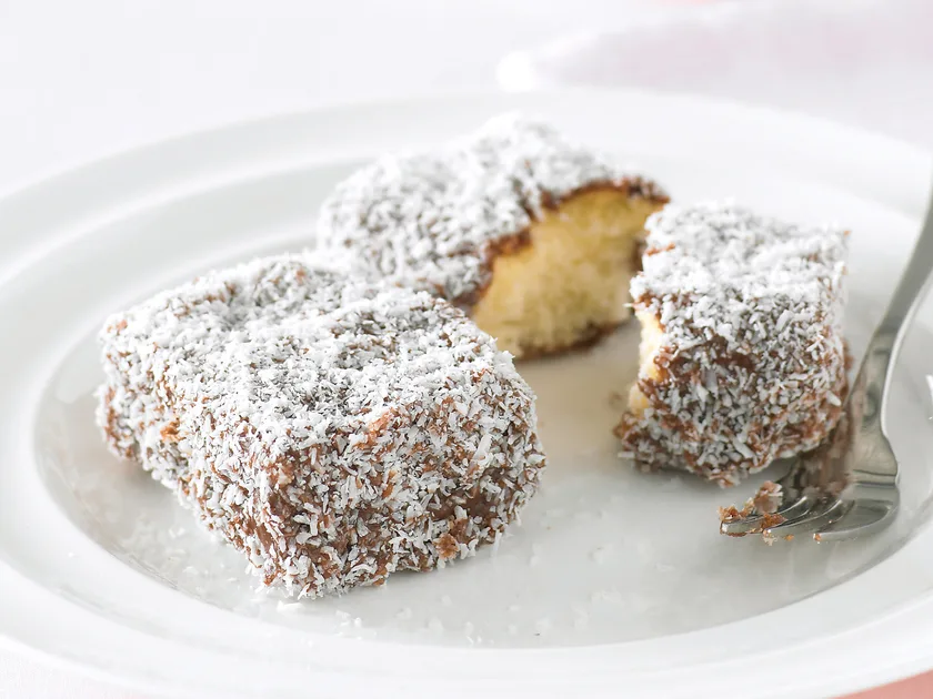 Gluten-free chocolate lamington recipe