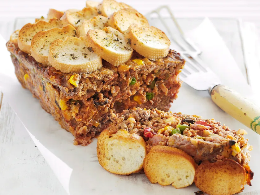 Tomato and lamb meatloaf