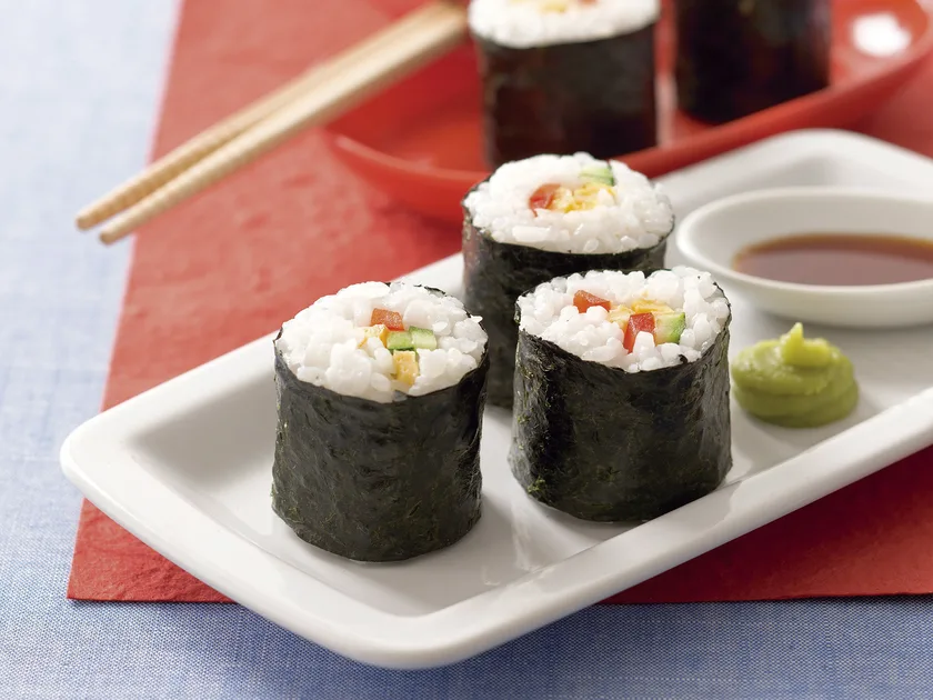 Egg nori rolls
