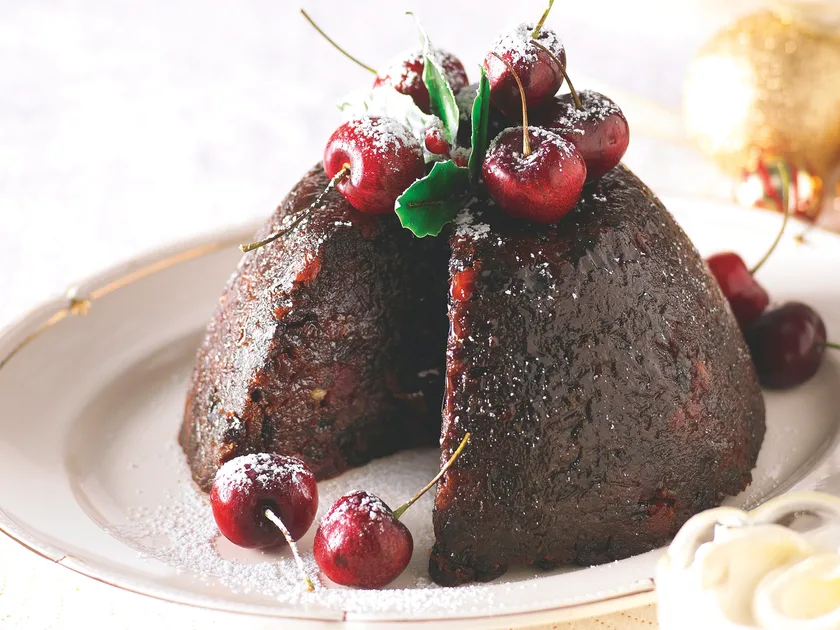 Traditional steamed pudding