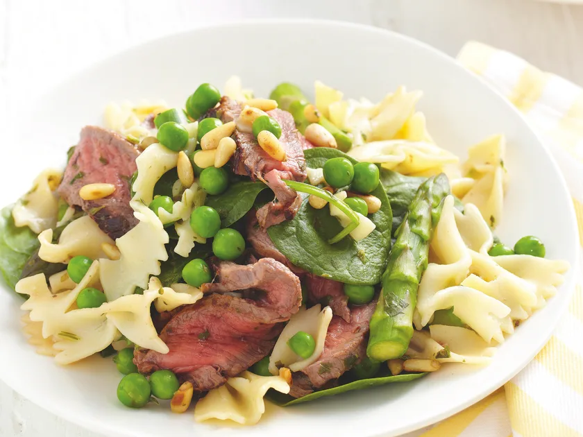 Beef pasta salad