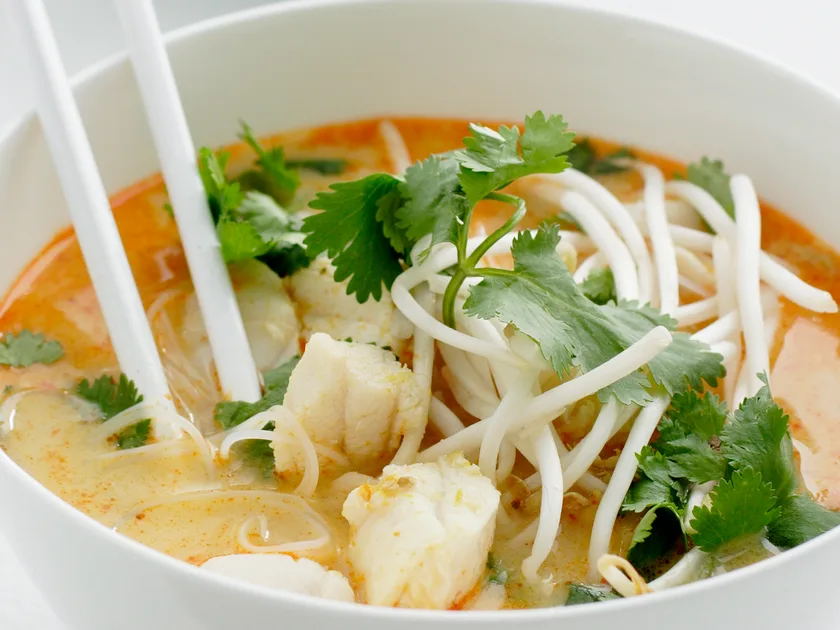 Quick fish laksa