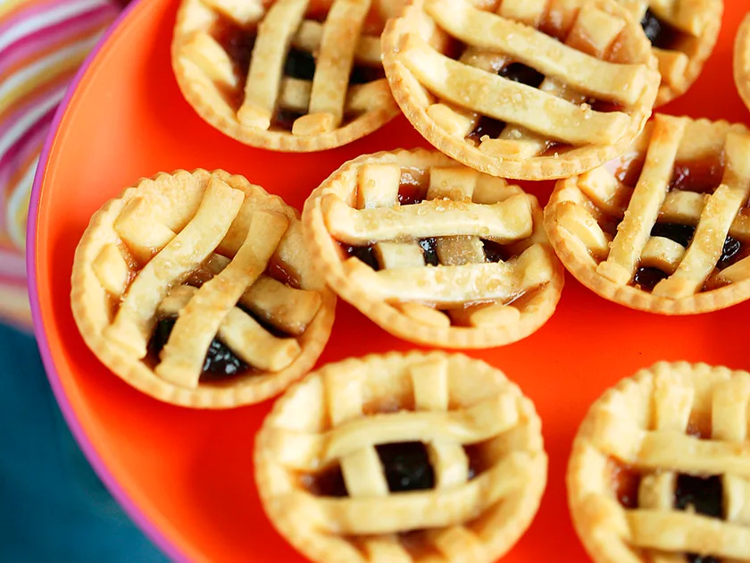 Lattice jam tarts