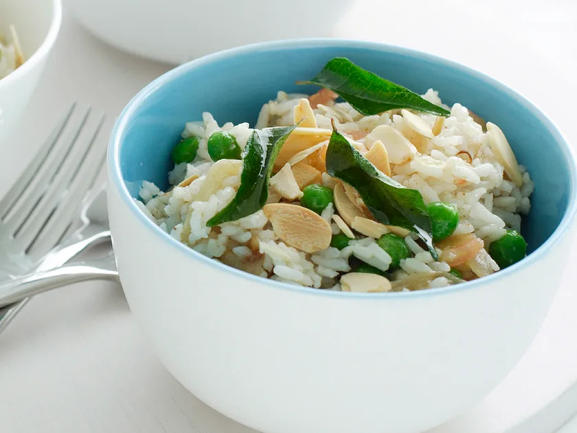Aromatic rice pilaf