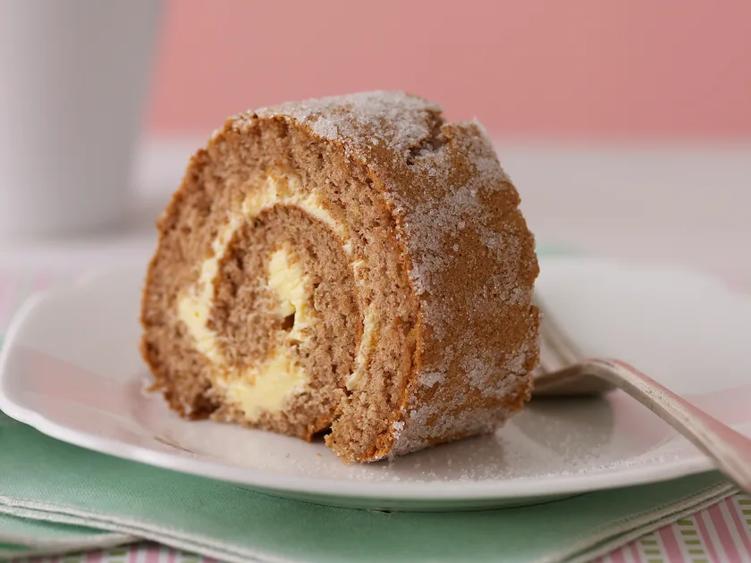 Honey sponge roll dusted with sugar recipe