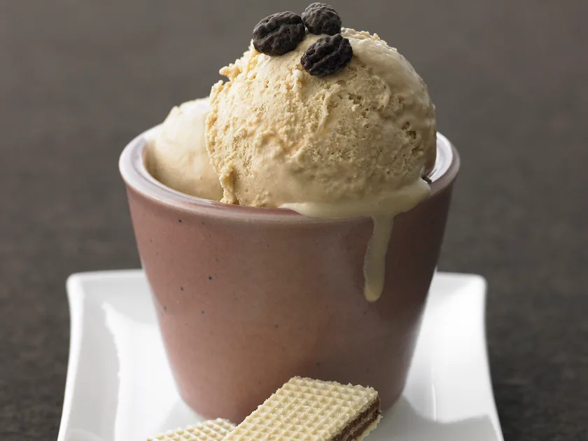 Italian coffee ice-cream