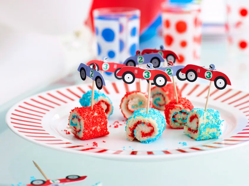 Fairy bread wheels