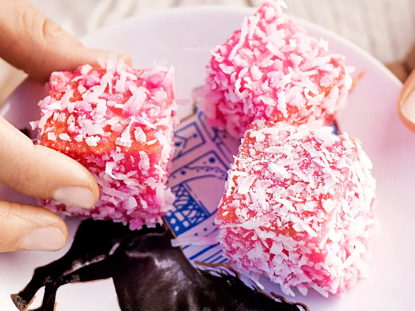 Lovely lamington cakes