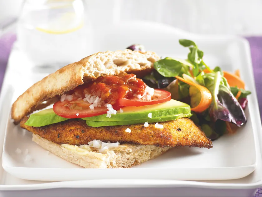 Mexican chicken sandwich