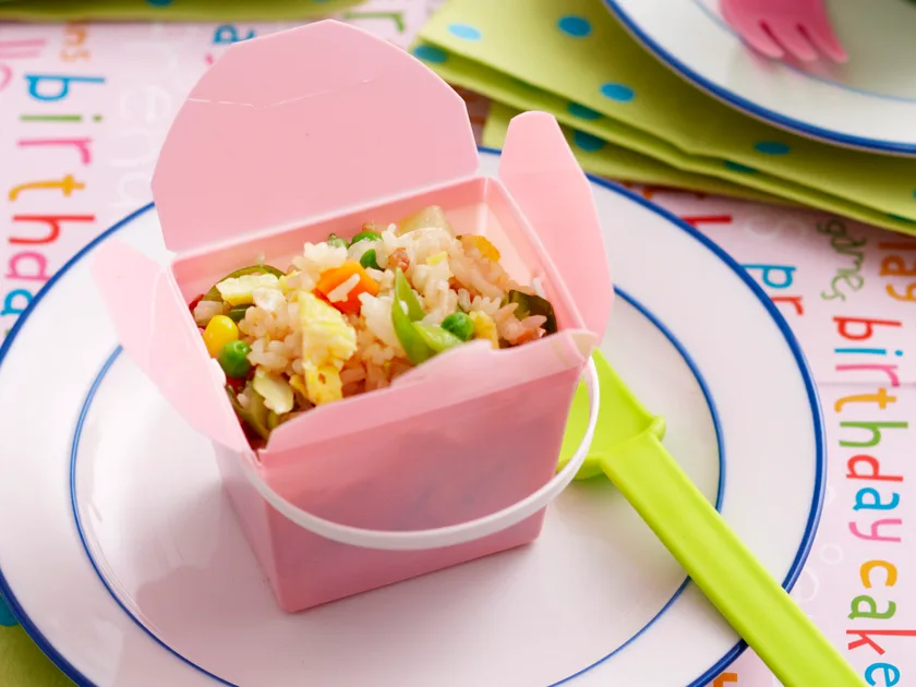 Egg fried rice for kids