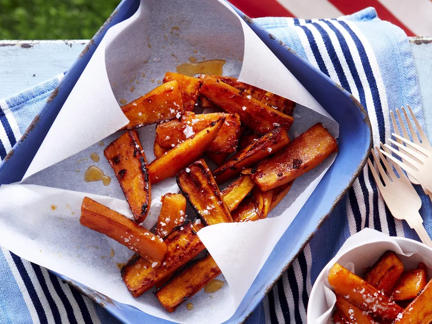 Kumara chilli wedges