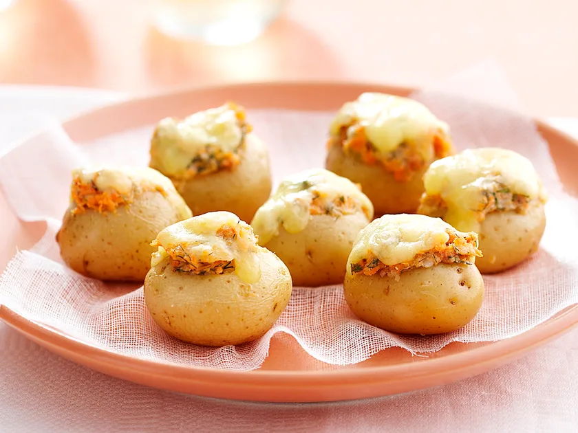 Mini stuffed potatoes