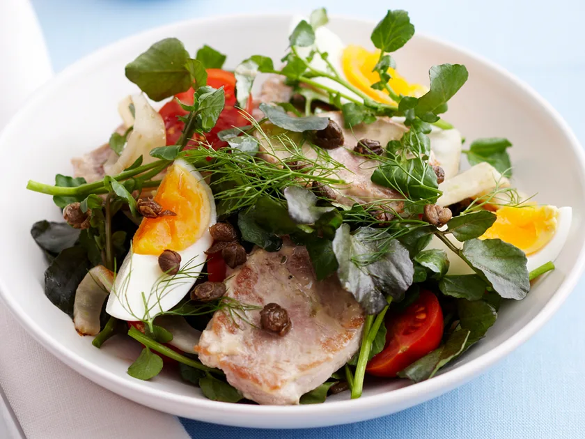 Pork and fennel tonnato