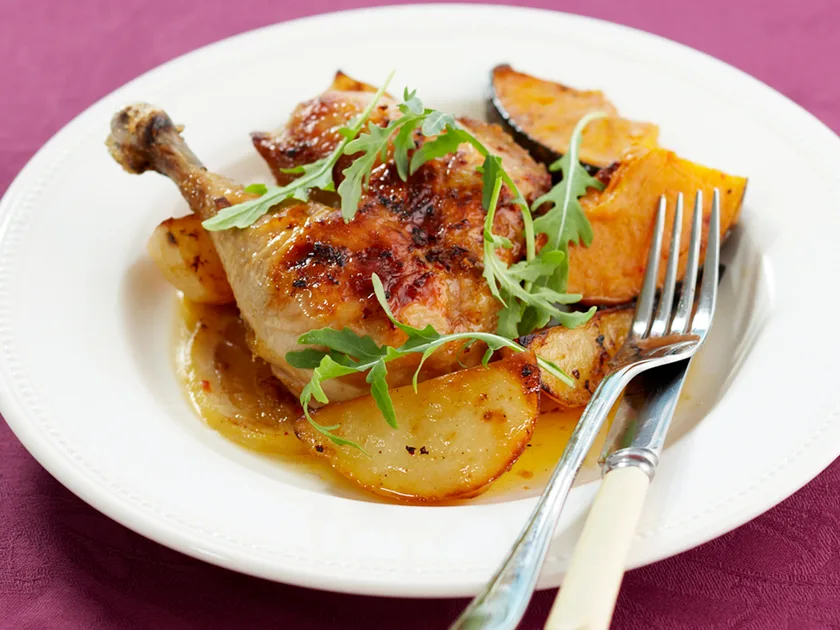 Roasted chilli lemon chicken