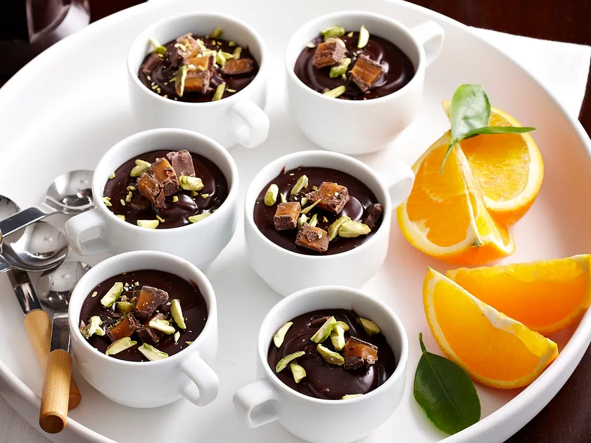 Footy field choc pots