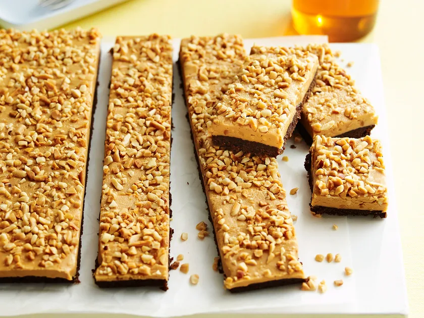 Peanut butter slice