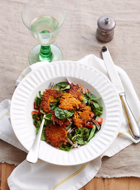 Kumara rosti salad