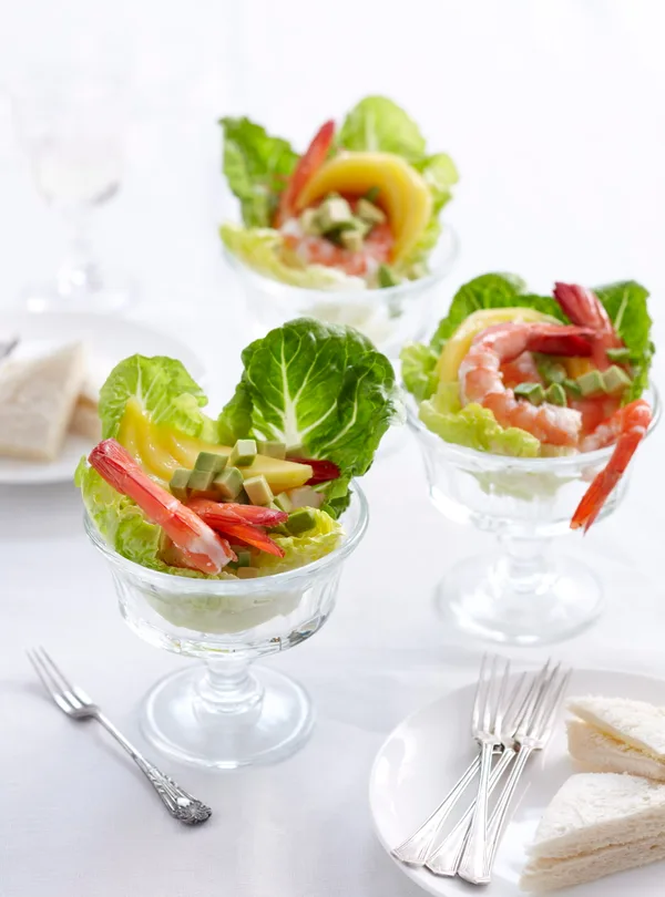 Prawn cocktail with Marie Rose sauce