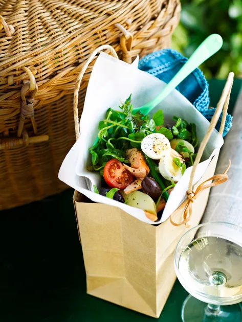 Nicoise salad boxes