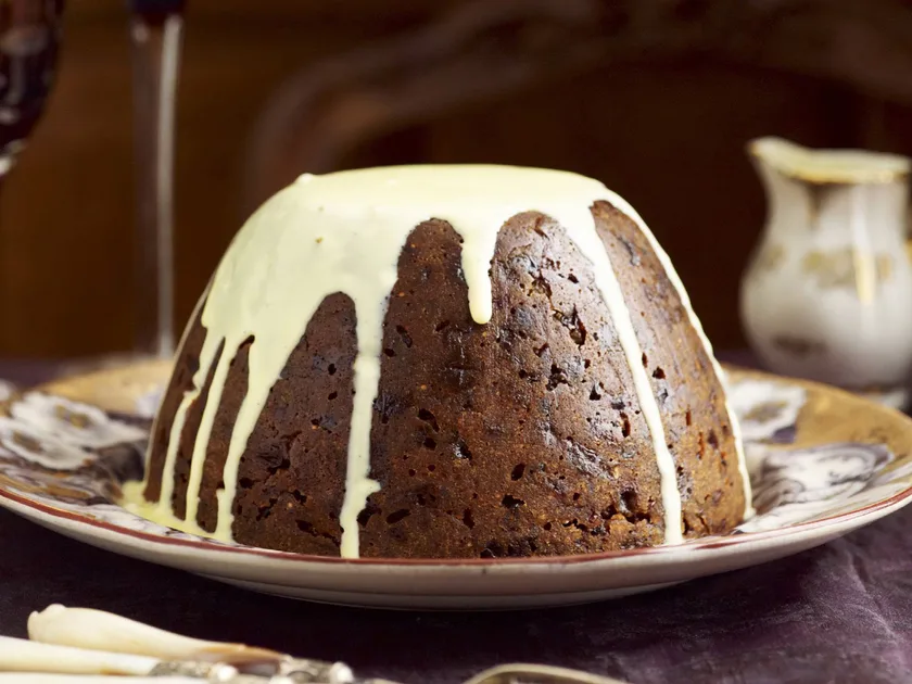 Boiled or steamed pudding (three-in-one fruit mix)