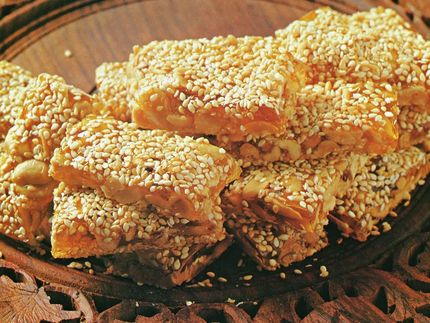 Sesame peanut candy