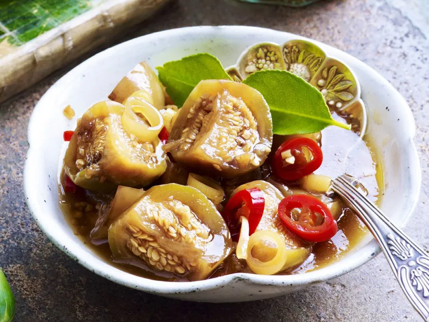 Thai eggplant pickle