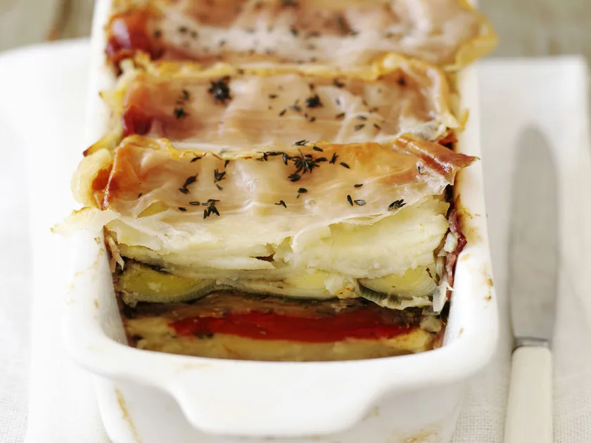 Potato terrine